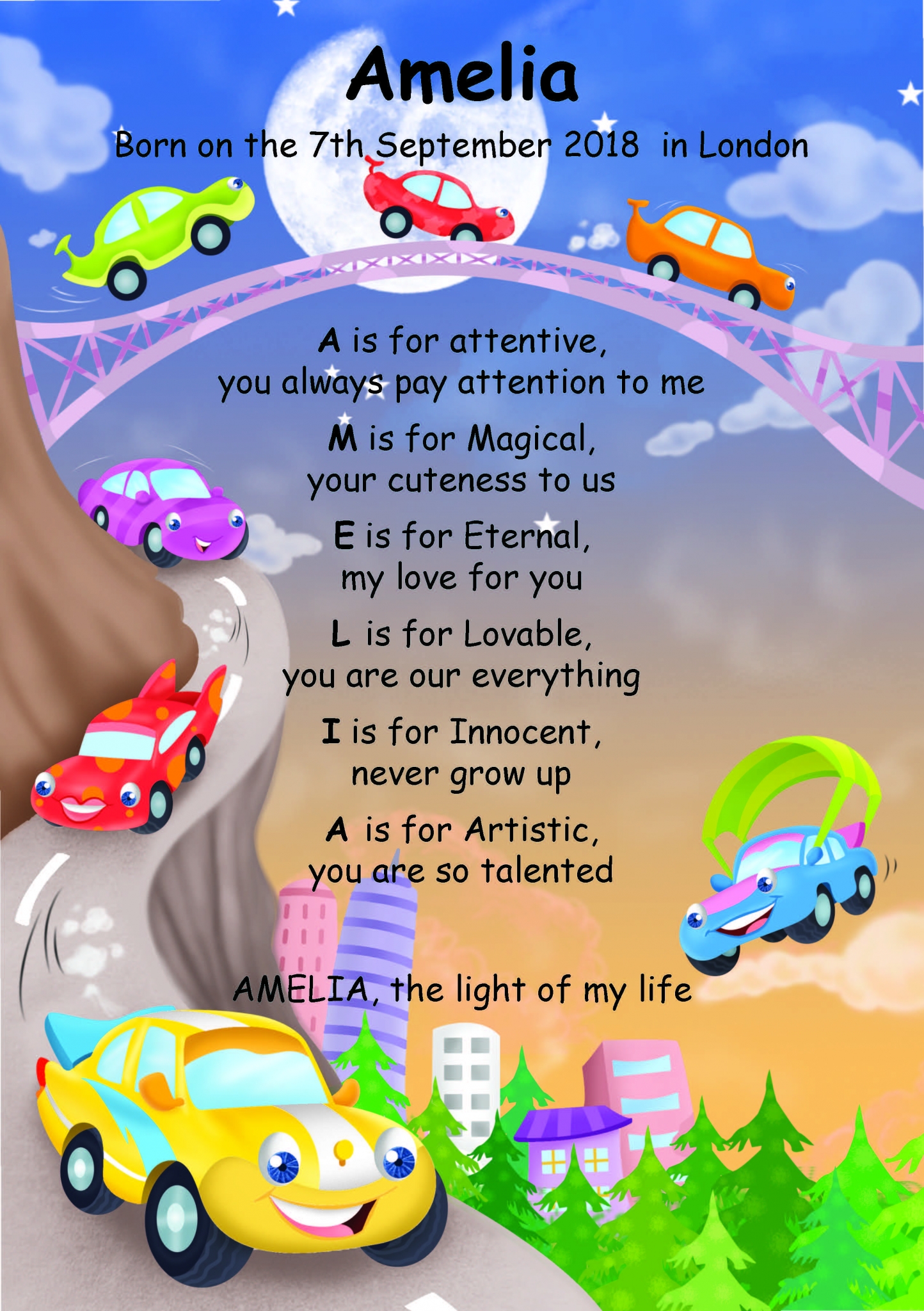 My world and I | Letters and poems: Poem Cars - A lyrical miracle